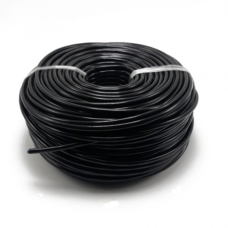 Cable Negro de red de 100 metros UTP 4 Hilos, 2 Pares doble forro ...