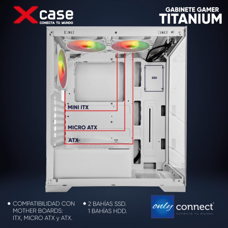 Gabinetes gamer – Xcase